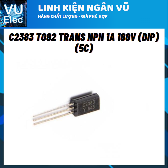 C2383 TO92 TRANS NPN 1A 160V (DIP) (5c) | cafelinhkien.com
